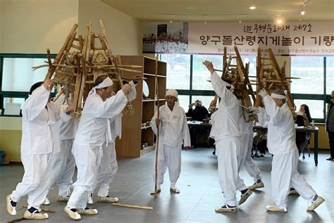 양구군 강원 무형유산 양구돌산령지게놀이 이수자 최종 선정 연합뉴스