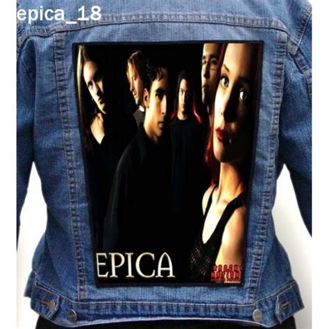 Epica 18 Photo Quality Printed Back Patch King Of Patches