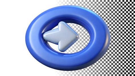 Blue Next Arrow Button Icon Forward Proceed Continue Circle Ui Png