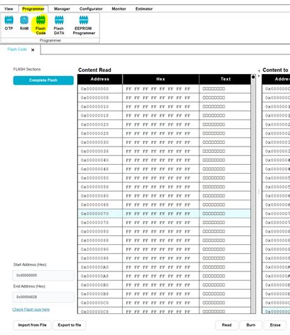 Programming Flash Code Is Not Working Bluetooth Low Energy Renesas Wireless Connectivity
