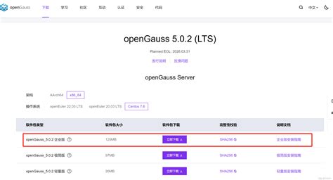 Centos79部署安装opengauss 502企业版opengauss Centos79 Csdn博客