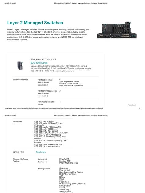 eds 4008 2gt 2gs lv t layer 2 managed switches eds 4008 series moxa