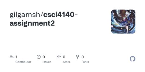 Github Gilgamshcsci4140 Assignment2