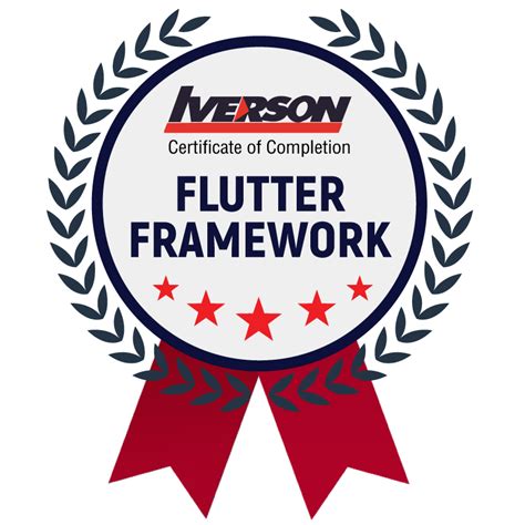 Flutter Framework Credly