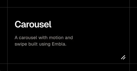 Carousel Shadcnui中文文档 Shadcnui中文网