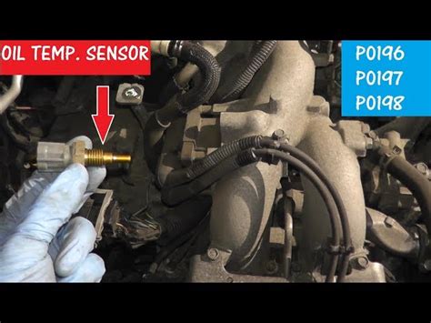 Where Is The Engine Oil Rature Sensor Located