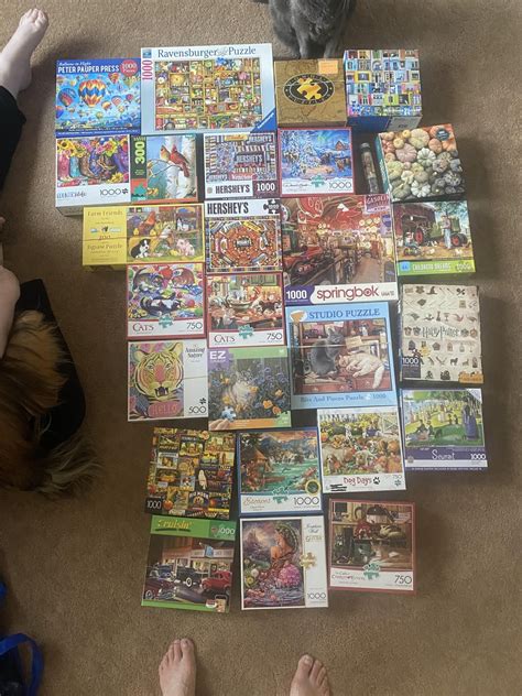 Puzzle swap haul : r/Jigsawpuzzles