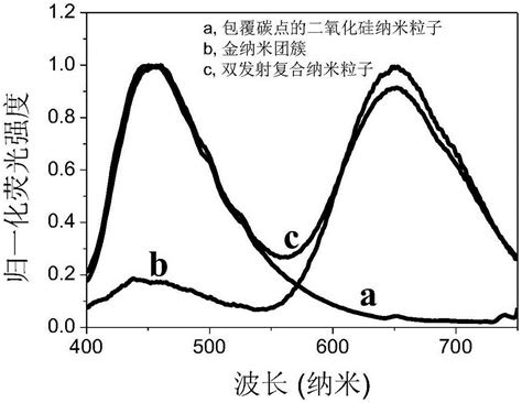 Dual Emission Rate Type Fluorescent Probe For Visually Detecting Carbon Dots Au Nanoclusters Of