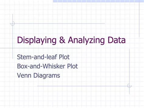 ppt displaying and analyzing data powerpoint presentation free