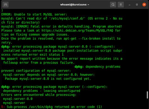 Cara Mengatasi Error Mysqld Cant Read Dir Of Etcmysqlconfd Os