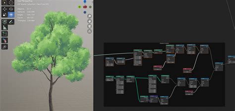 Geotree Procedural Trees In Geometry Nodes 504 By Bluestar