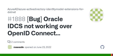 [bug] Oracle Idcs Not Working Over Openid Connect Protocol · Issue