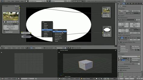 vignette with blender compositor blender 3d 2 5 linux youtube