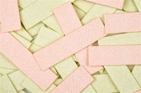 Premium Photo Close Up Abstract Background From Chewing Gum Plates