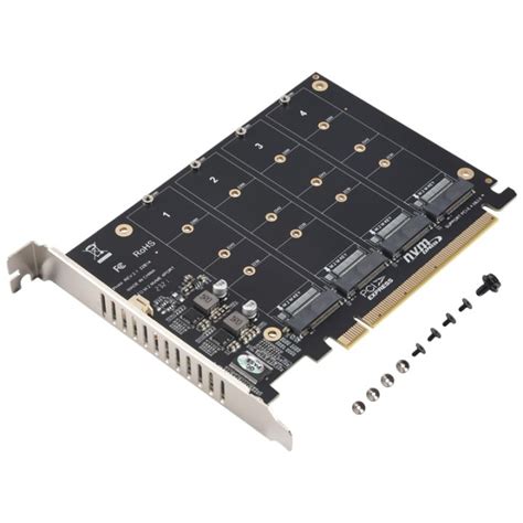 Zymb Ph44 Nvme 4 Disk Array Card Pcie Signal Split Array Card