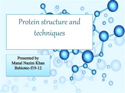 Presentation Structural Proteomics Pptx