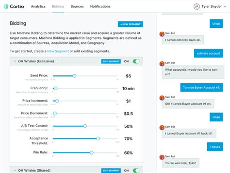 Cortex Chat Ui By Tyler Snyder On Dribbble