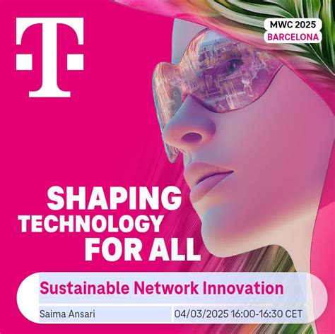 mwc2025 shapingtechnologyforall sustainablenetworks telekom mwc