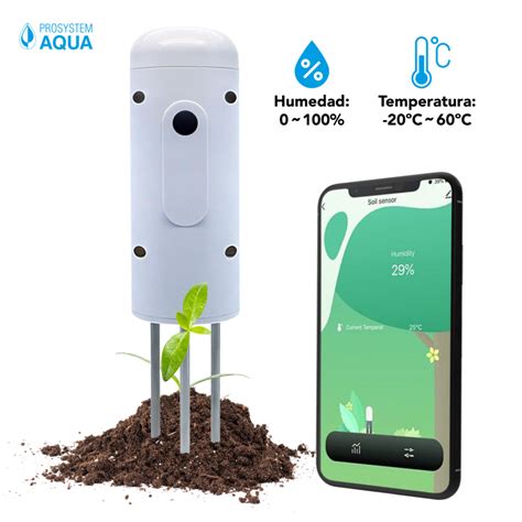 Sensor Humedad Y Temperatura Wifi Prosystem Aqua