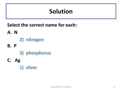 ppt topic four classifying elements elements powerpoint presentation