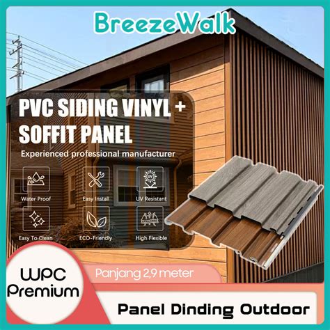 Jual Breezewalk Wpc Wall Cladding Uv Wood Panel Kisi Kisi Dinding
