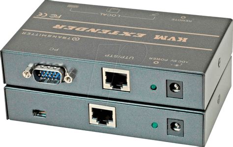 VALUE VGA USB KVM Extender Via Cat E M At Reichelt Elektronik