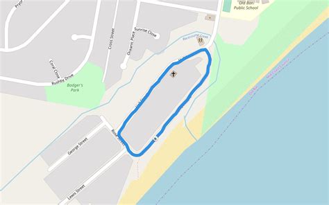 올드 바 비치 걷기 및 달리기 트레일 Old Bar 뉴사우스웨일스 주 오스트레일리아 Pacer