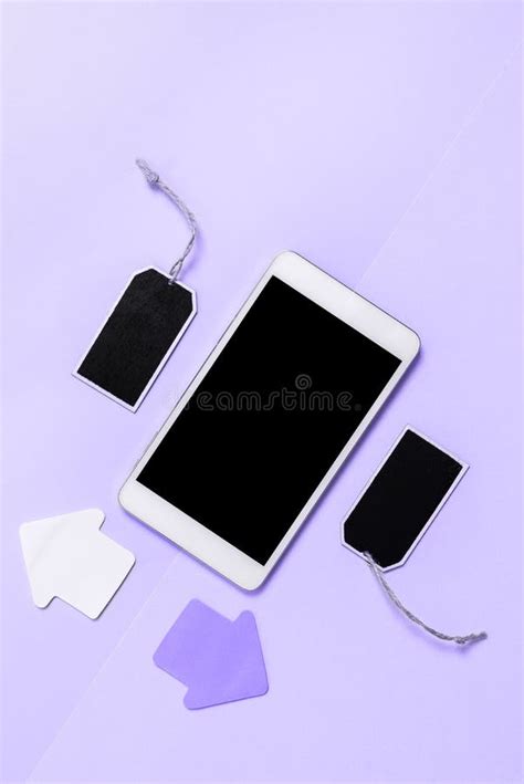 Mobile Phone Screen With Important Messages On Desk Crutial