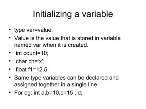 Data Types And Operators Ppt