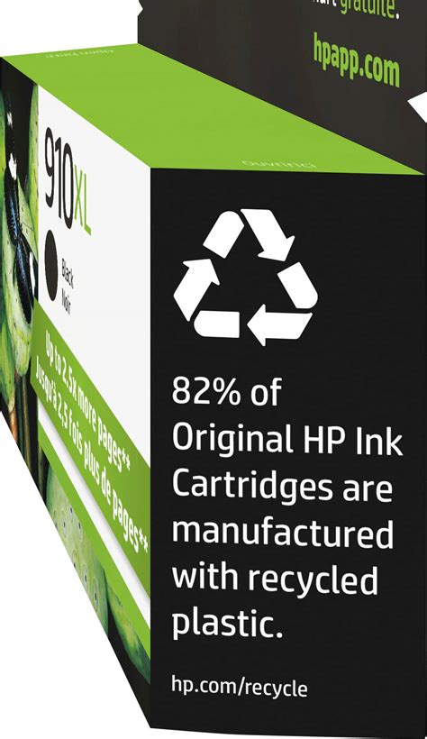 Customer Reviews HP 910XL High Yield Ink Cartridge Black 3YL65AN 140 Best Buy