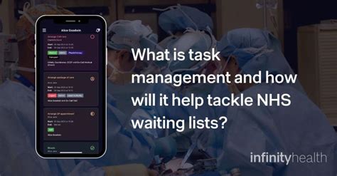 Alice Goodwin On Linkedin What Is Task Management And How Will It Help Tackle Nhs Waiting Lists