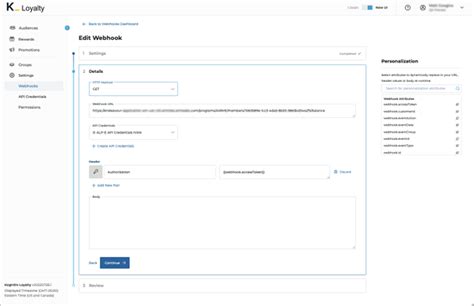 Configuring A Webhook