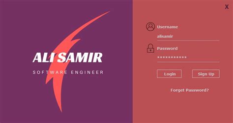 Github Alisamirali Login Page Java Swing Simple Login Page With Java Swing