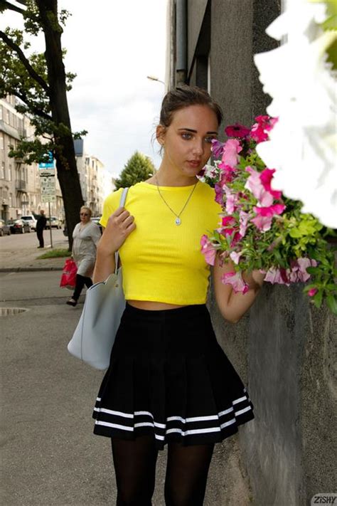 Oxana Chic Flashing Her Tits Hotness Rating Unrated