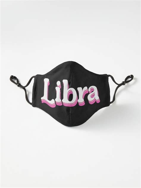 Libra With Pink Color Mask By Yoko Meoko Shopping Tshirt Mask