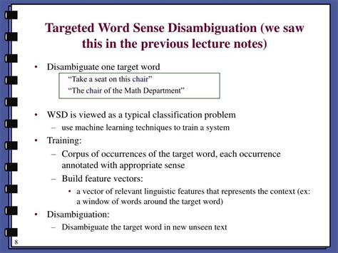 Ppt Advances In Word Sense Disambiguation Powerpoint Presentation Free Download Id 5806247
