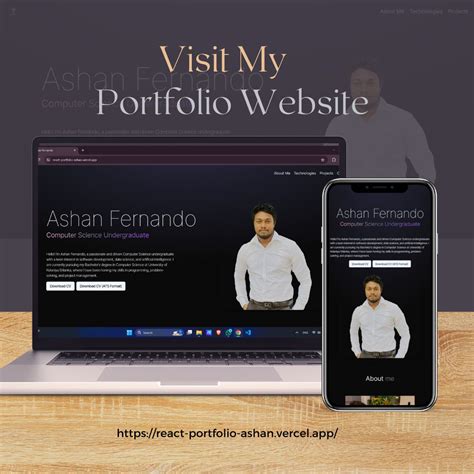 ashan fernando on linkedin webdevelopment reactjs portfolio