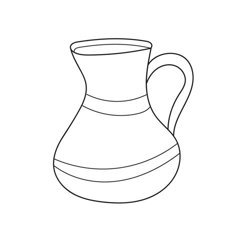 Vasija De Barro Para Colorear Sketch Coloring Page