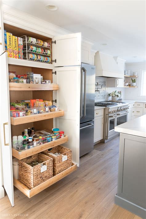 White Wood Kitchen Storage Organizer 22 Inch Deep Kitchen Pantry