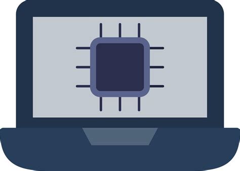 CPU Flat Icon 11670026 Vector Art At Vecteezy
