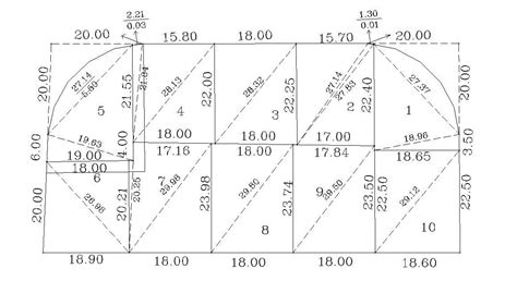Master Plan Of Plotting Design With Dimension Dwg Drawing