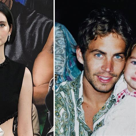 Paul Walker Girlfriend At Funeral Paul Walkers Daughter Fast