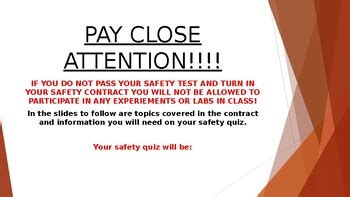Editable Lab Safety Presentation By Scientific Teaching TPT
