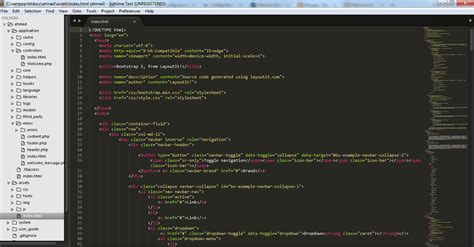 Teknik Informatika Cara Memisahkan Boostrap Di Ci Codeigniter
