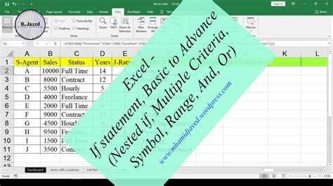 How To Use Multiple If Function In Excel Walter Bunces Multiplication Worksheets