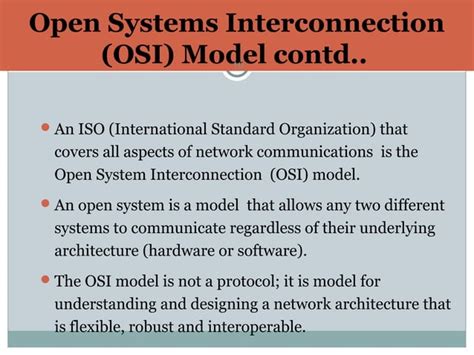 Osi Network Reference Model Ppt Operating Systems Computer Software And Applications
