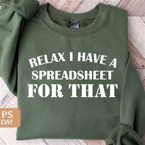 Excel Sheet Ugly Christmas Sweater Etsy
