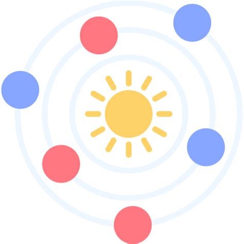 Orbit Generic Color Fill Icon