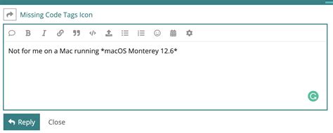 Missing Code Tags Icon Website And Forum Arduino Forum