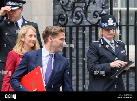 Chris Philp Mp Minister For Crime Policing And Fire Leaving Downing